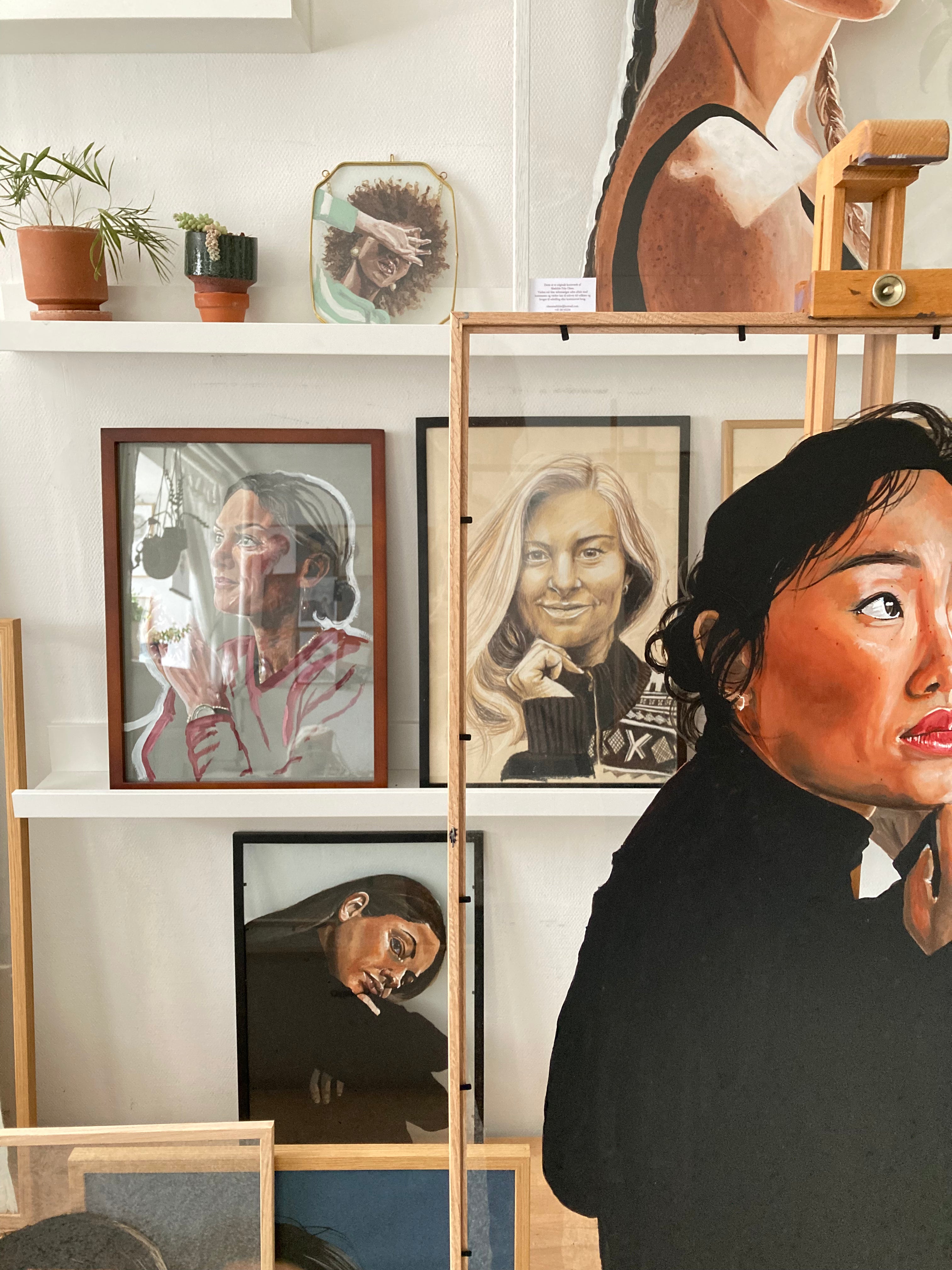 Glasmalerier – Mathilde Olsen Illustration