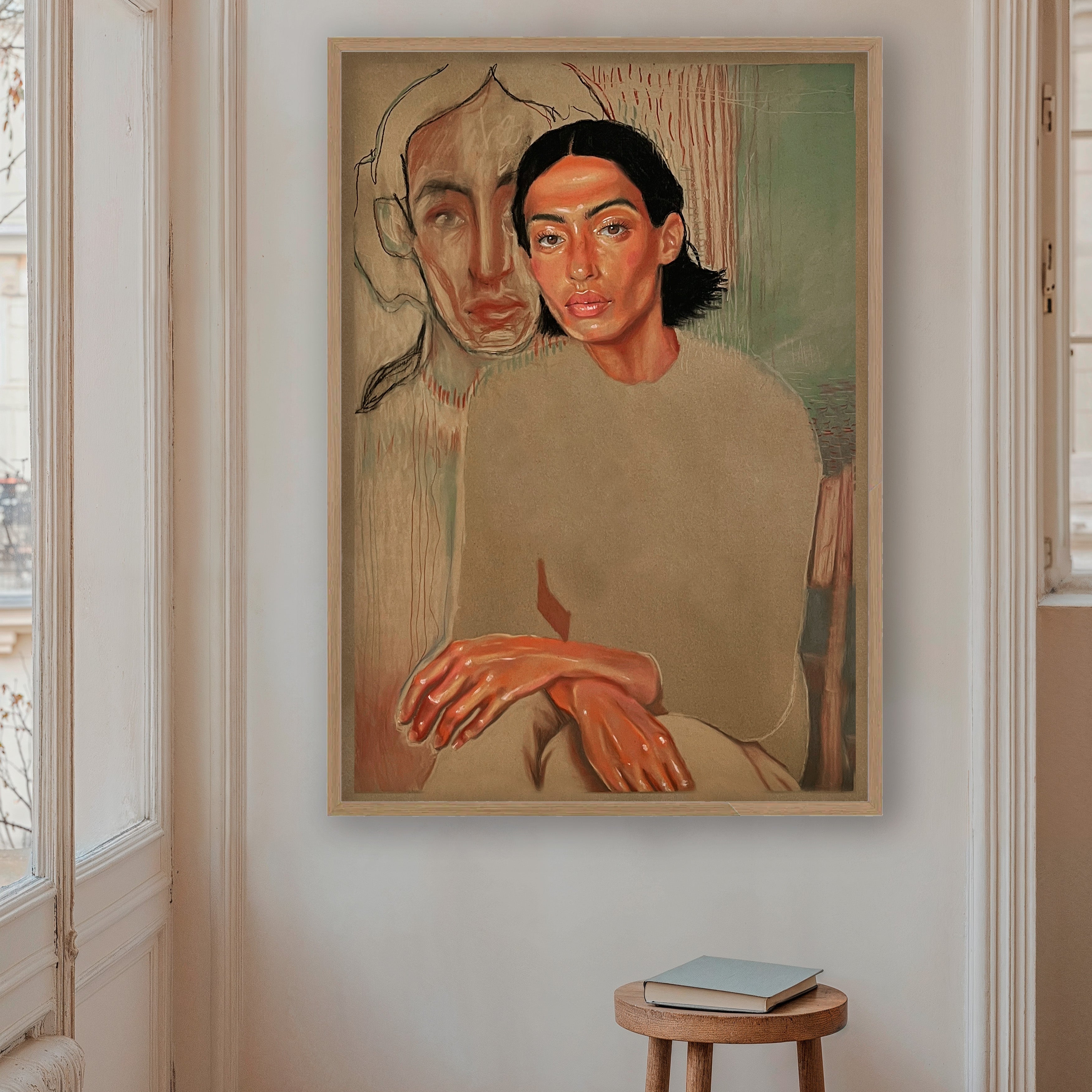 I Am the Weight On My Shoulders – Mathilde Olsen Illustration